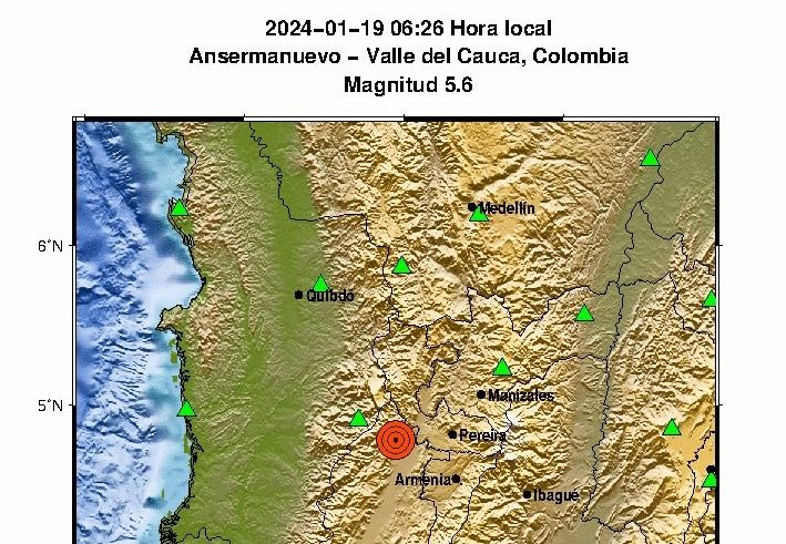 Ansermanuevo En El Valle Del Cauca Fue El Epicentro Del Fuerte Sismo