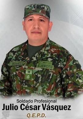 Encuentran el cadáver del soldado profesional Julio César Vásquez luego ...